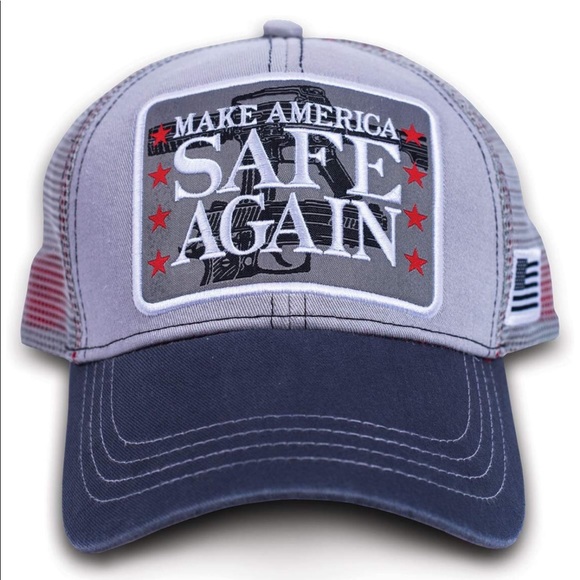 Accessories | Make America Safe Again Baseball Trucker Hat Gift | Poshmark